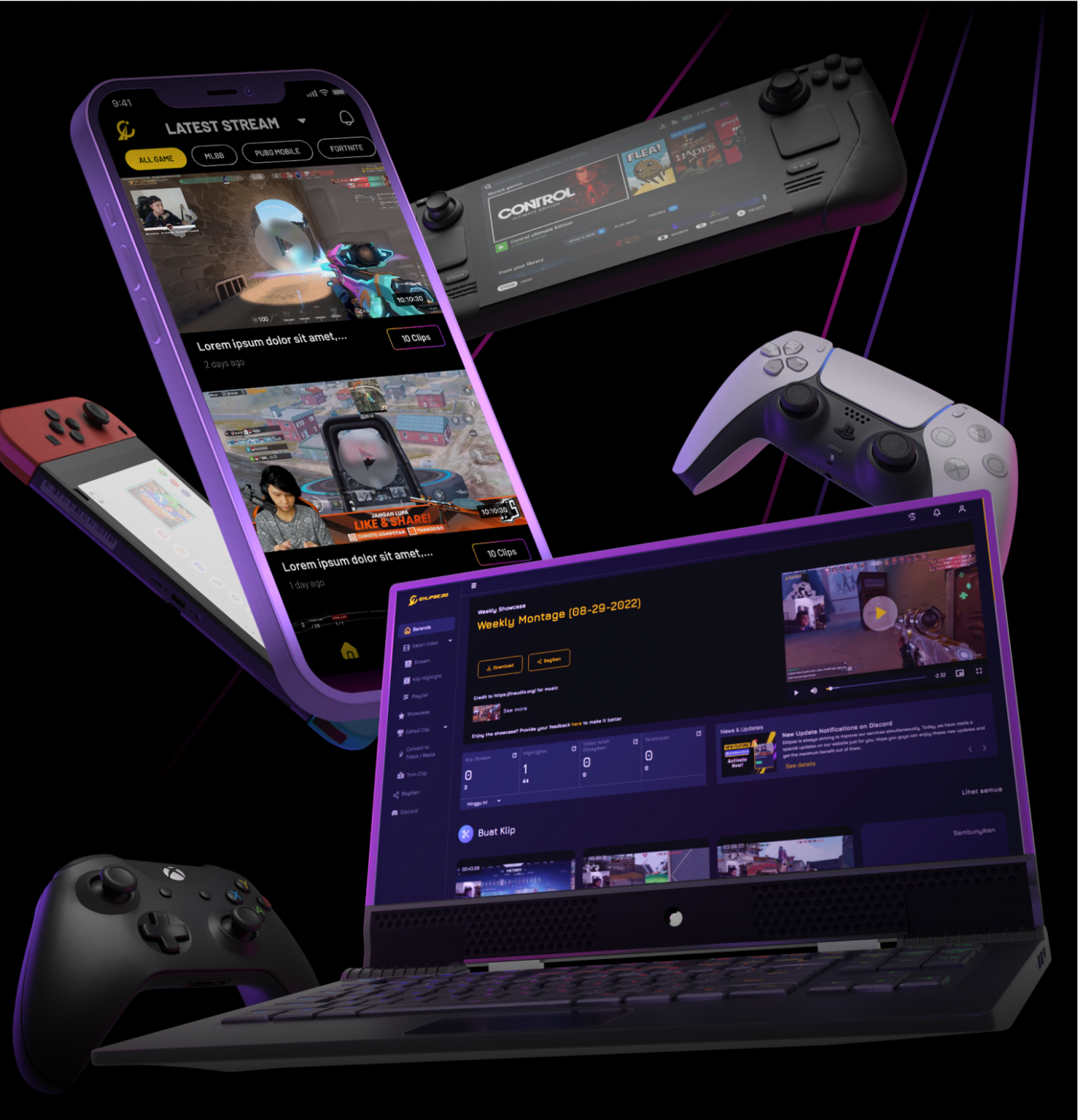 Content Planner - Free Automatic Highlights Clipper for Twitch