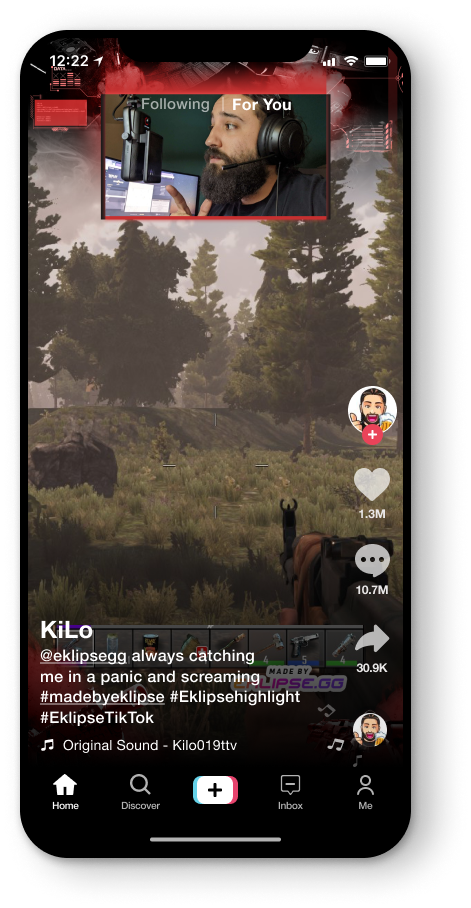 Eklipse - Convert Twitch Clip To TikTok, Reels, & Shorts For Free
