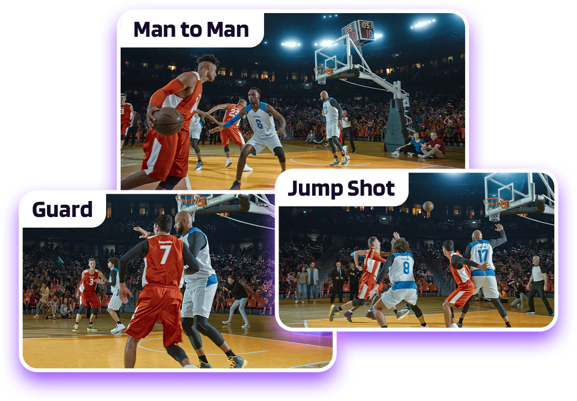 Basketball - AI Makes Basketball Highlights Easy! Capture Every Play ...