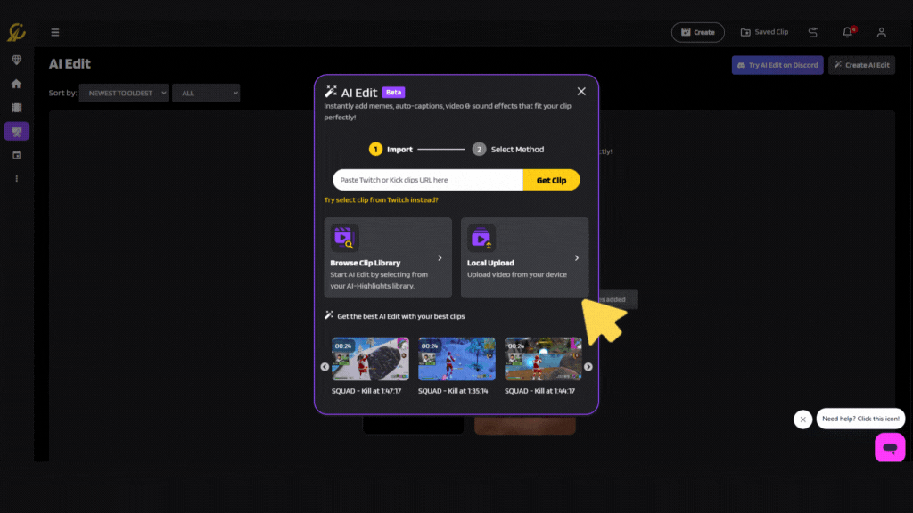 How to Upload a Video from Your Computer - Eklipse